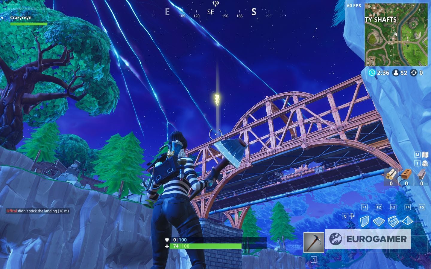 Fortnite Lightning Bolt locations - Where to find all floating ...
