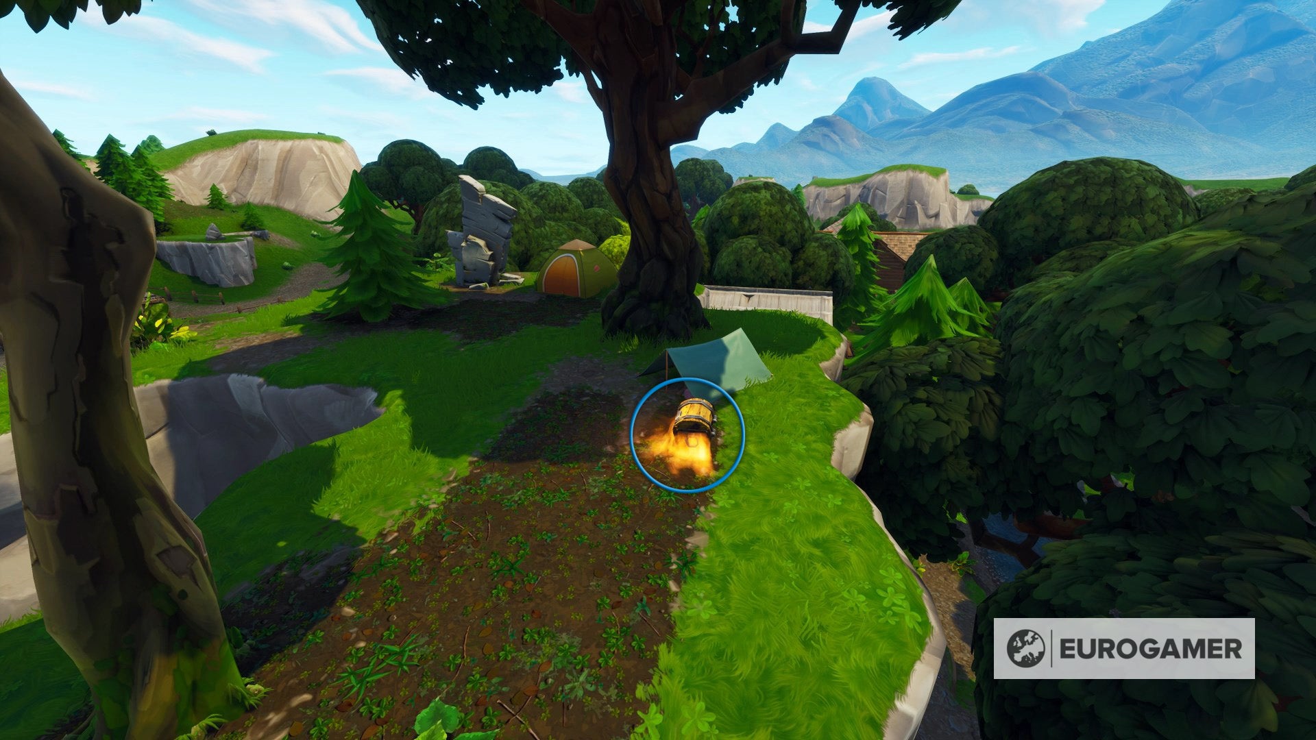 Fortnite: Truhen bei Lonely Lodge - Karte mit allen Fundorten in Woche ...