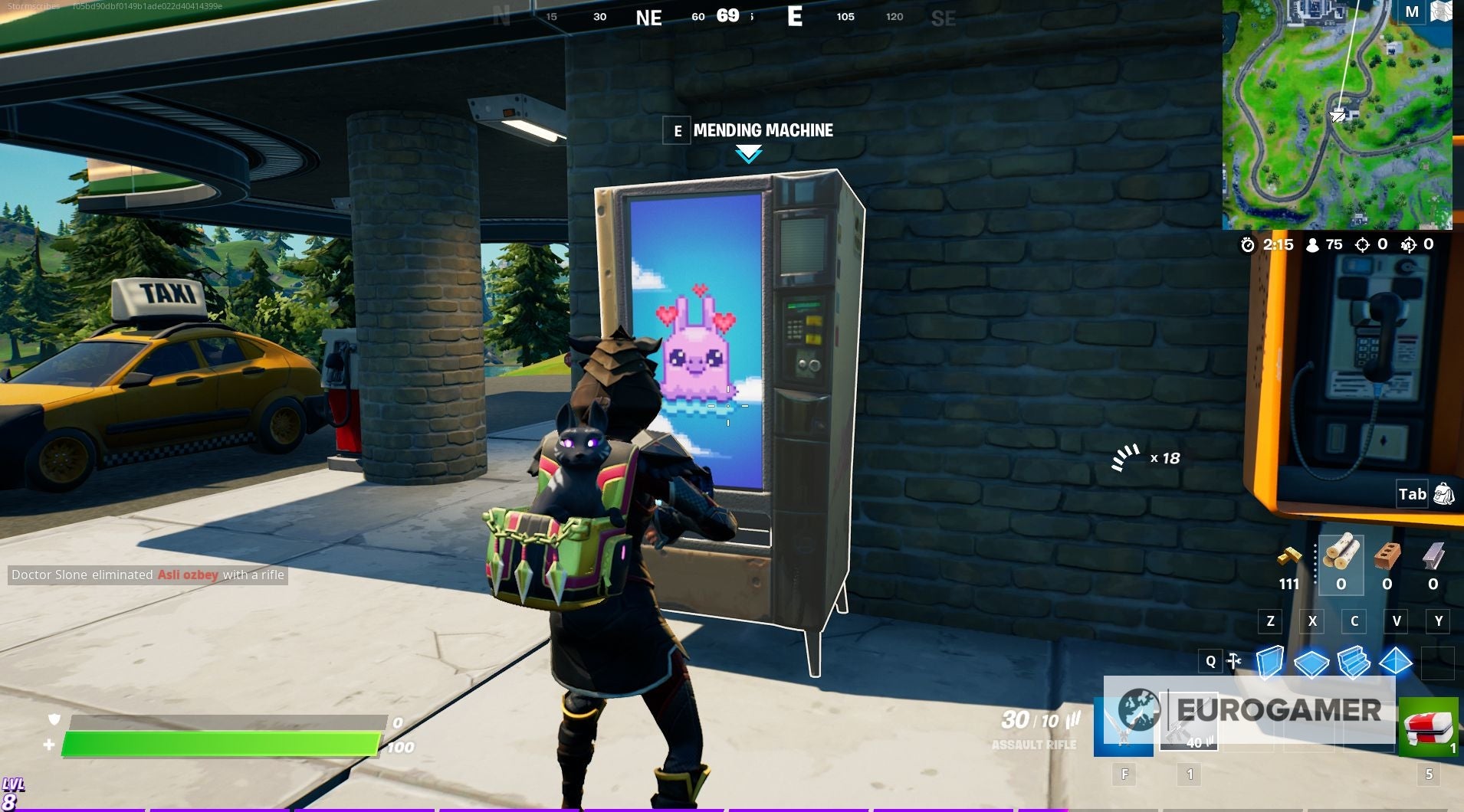 Fortnite - Baba Yaga location and questline: Mending machine locations ...