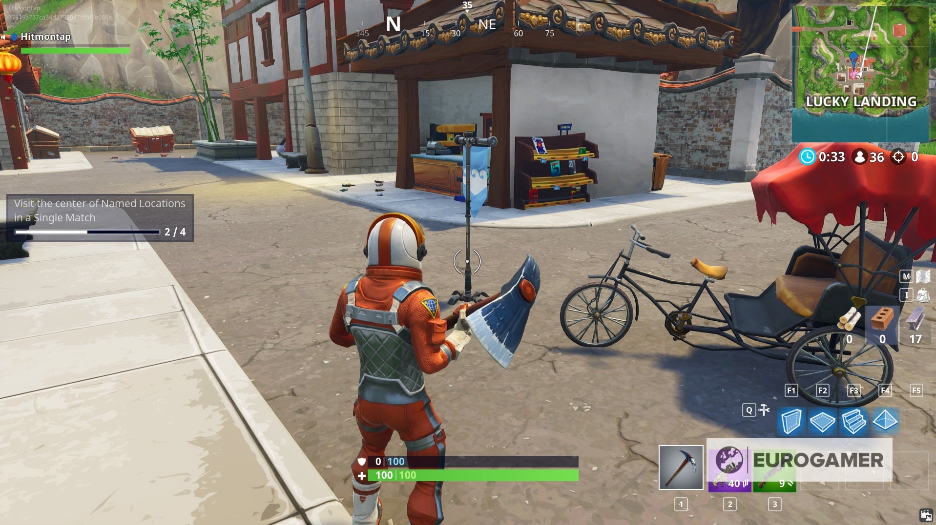 Fortnite Named locations: How to visit the centre of Named Locations ...