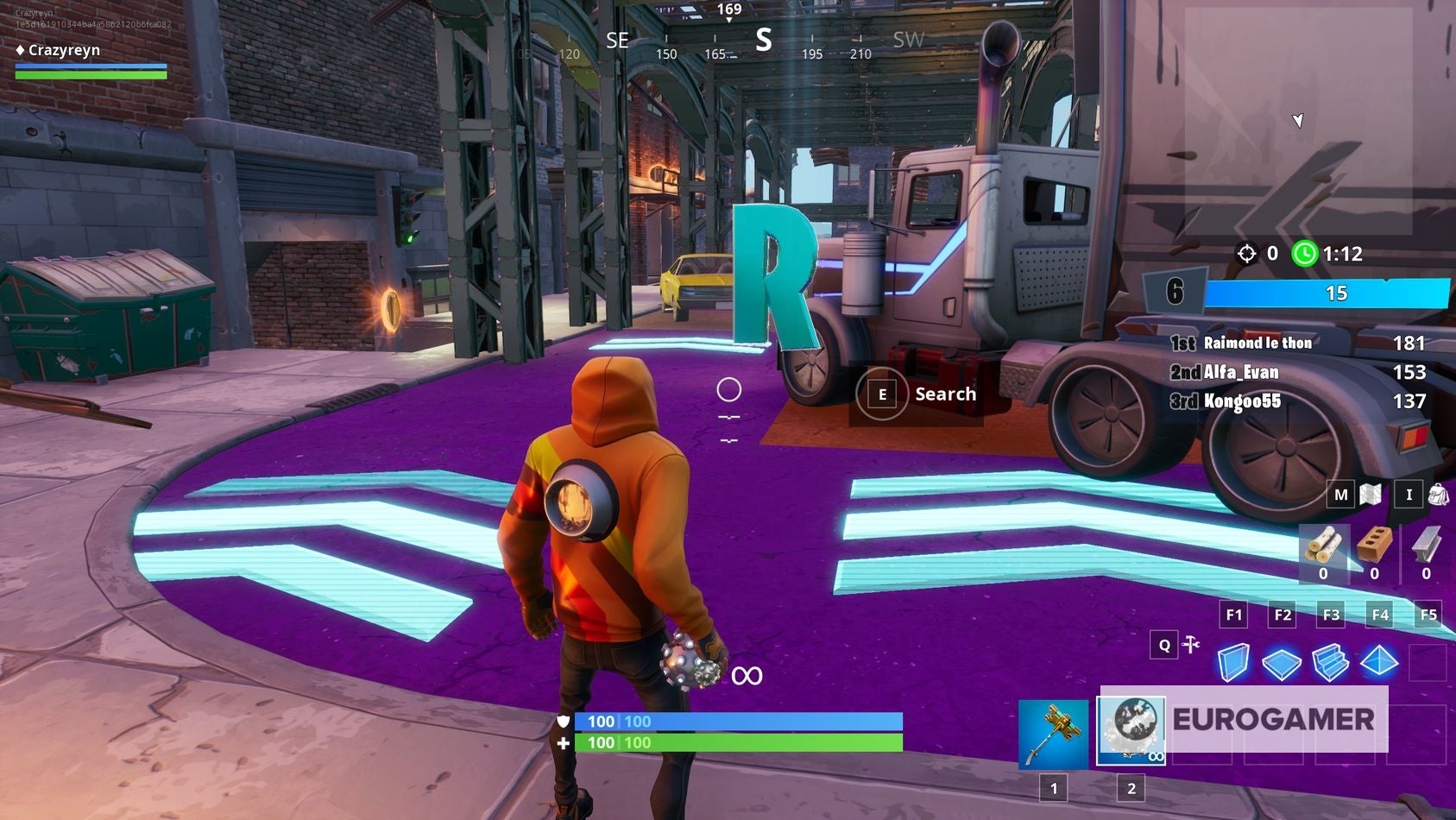 Fortnite On Fire Letter locations: Where to find letters O-N-F-I-R-E in ...