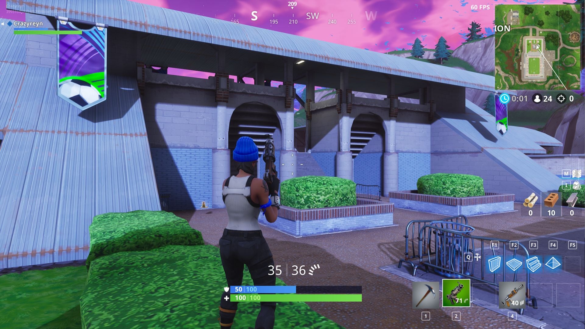 Fortnite adds a football stadium to the map | Eurogamer.net