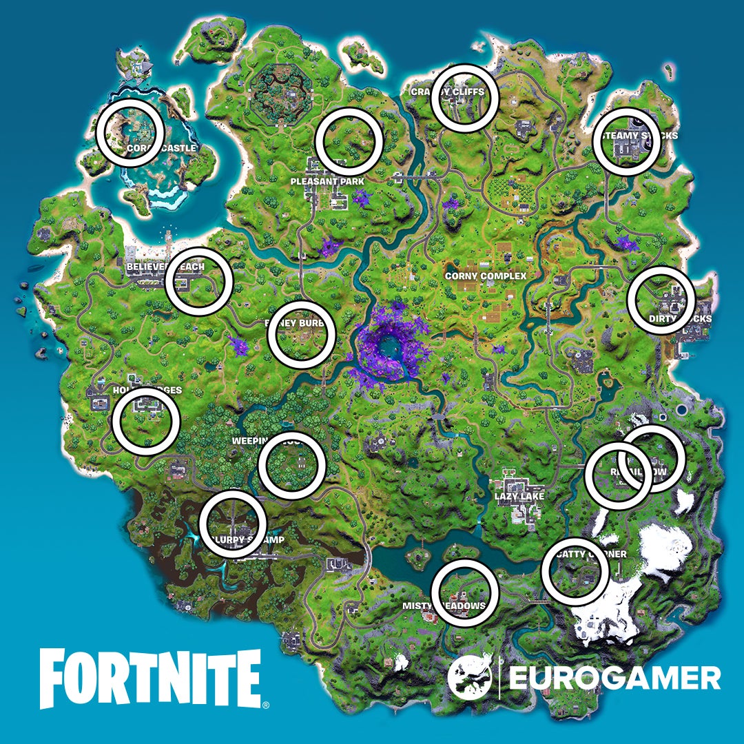Fortnite - Video camera locations: Where to place video cameras at ...
