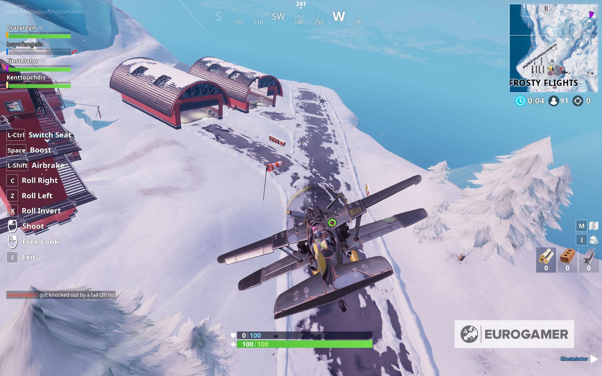 Fortnite plane locations, X-4 Stormwing plane controls and stunts list ...