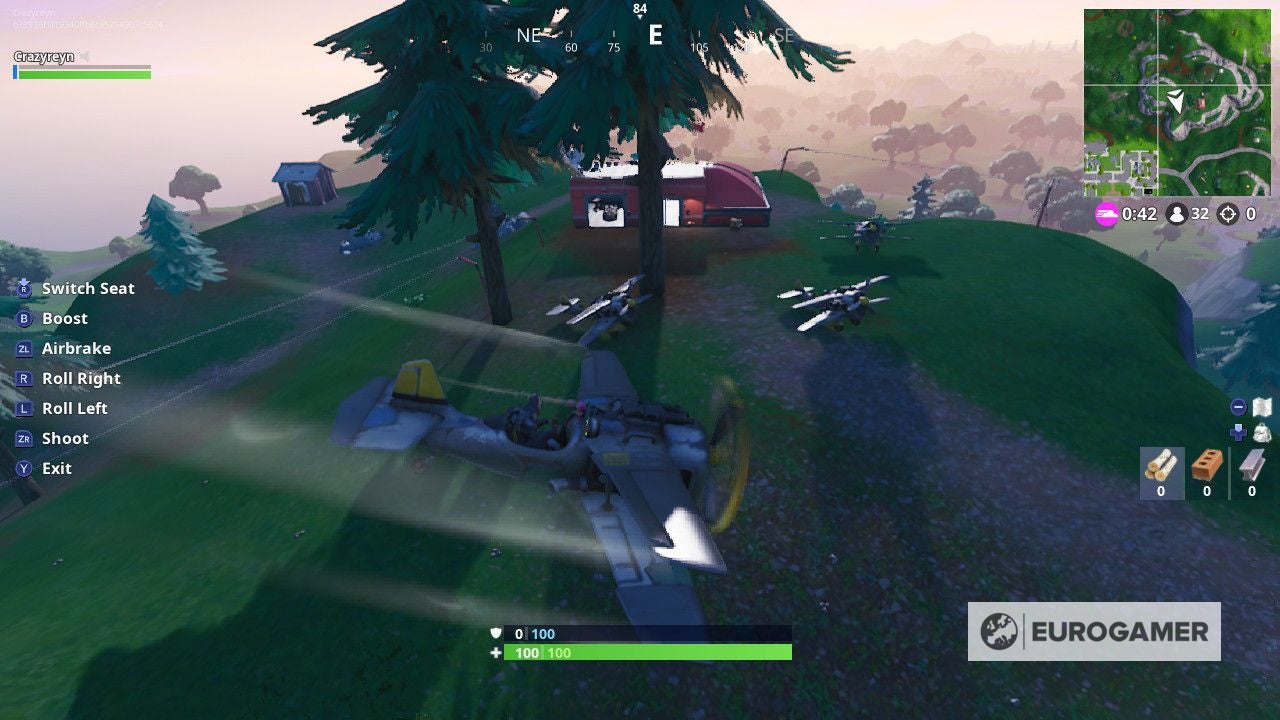 Fortnite plane locations, X-4 Stormwing plane controls and stunts list ...