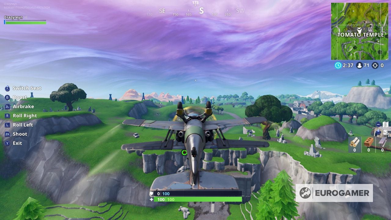 Fortnite plane locations, X-4 Stormwing plane controls and stunts list ...