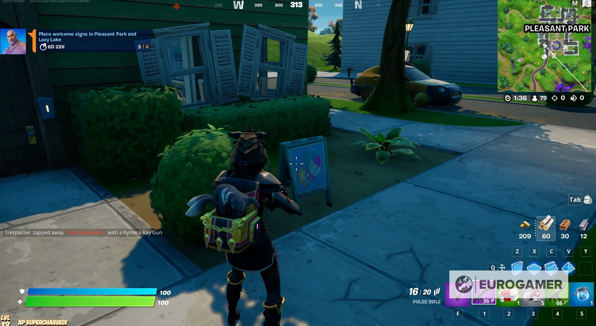 Fortnite - Welcome sign locations: Where to place welcome signs in ...