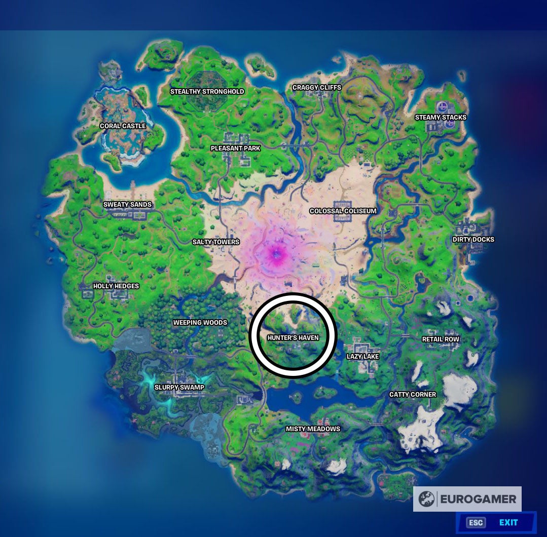 Fortnite - Predator's Apartment location: How to find Predator's ...