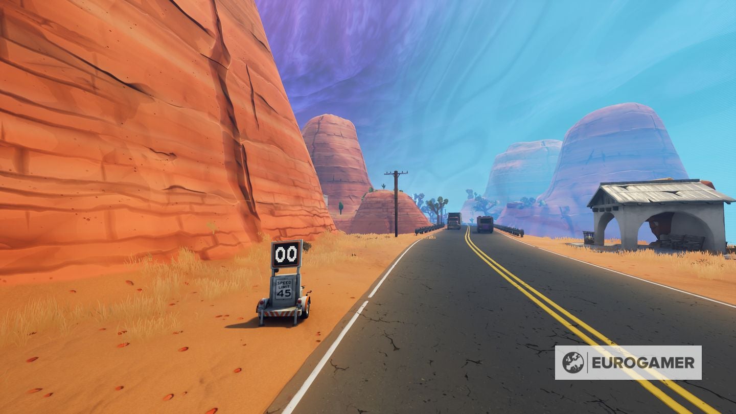 Fortnite Radar Sign locations: how to record a speed of 27 or more at ...