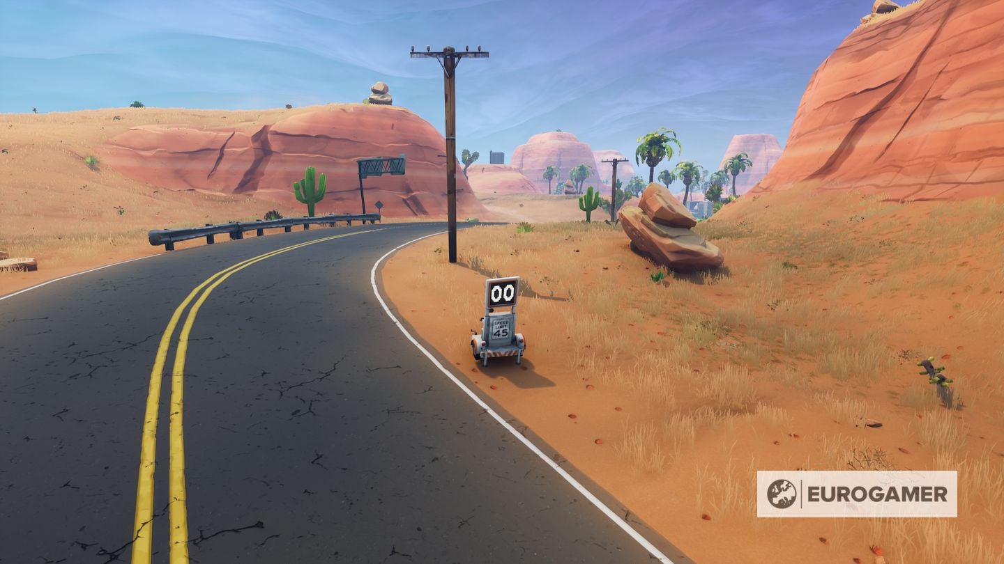Fortnite Radar Sign locations: how to record a speed of 27 or more at ...