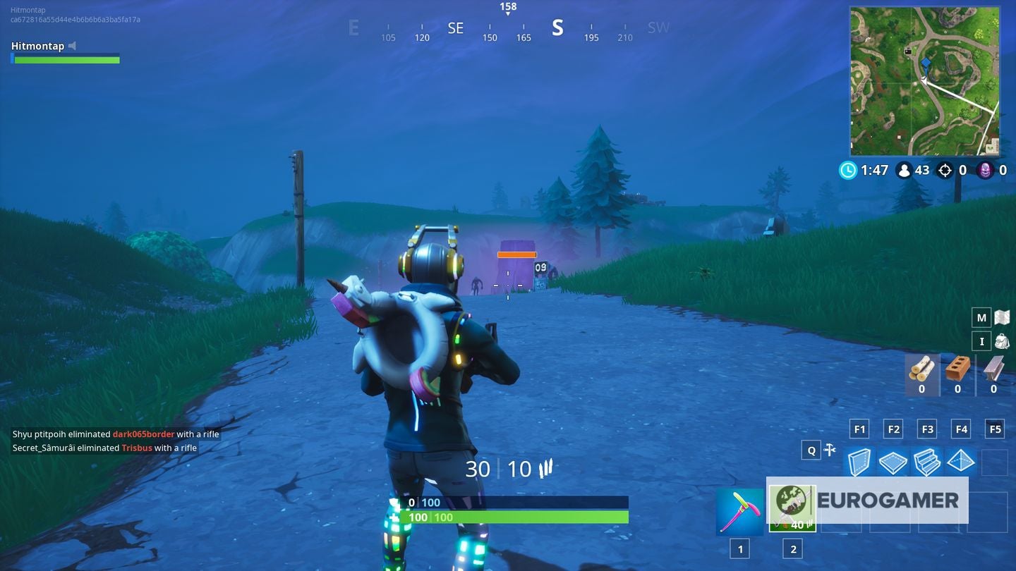 Fortnite Radar Sign locations: how to record a speed of 27 or more at ...