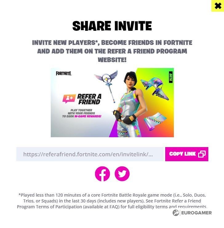 Fortnite refer a friend program, rewards and how to unlock the Rainbow ...