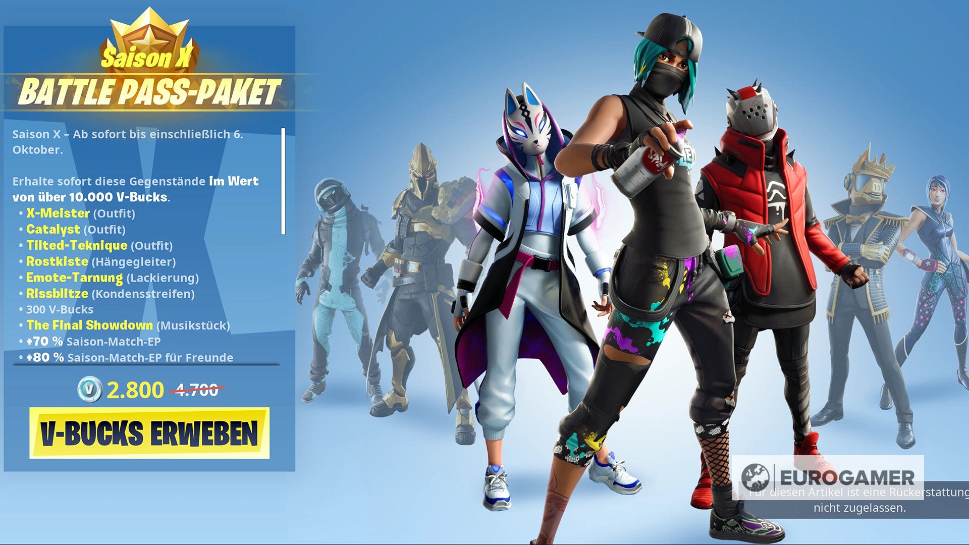 Fortnite Season 10: Battle Pass - Alle Belohnungen und Details ...