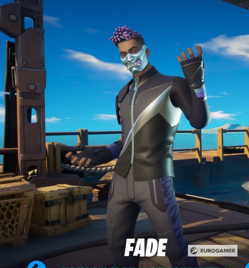Fortnite Chapter 2 Season 3 Battle Pass skins, including Ocean, Fade ...