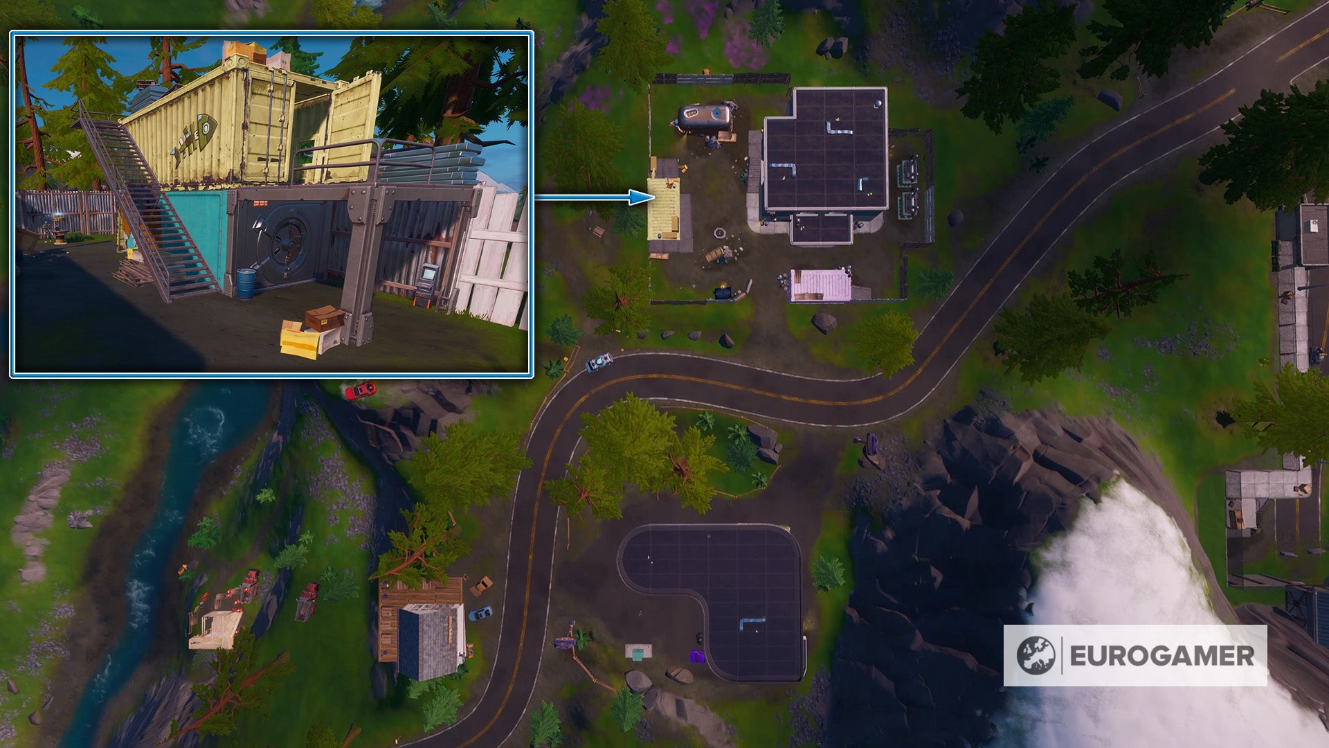 Catty Corner Fortnite Map Replying To @Andrea92Terror Where Is Catty