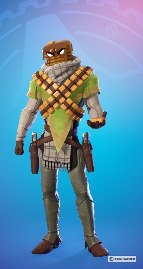 Fortnite Chapter 2 Season 5 Battle Pass skins, including Reese, Mancake ...