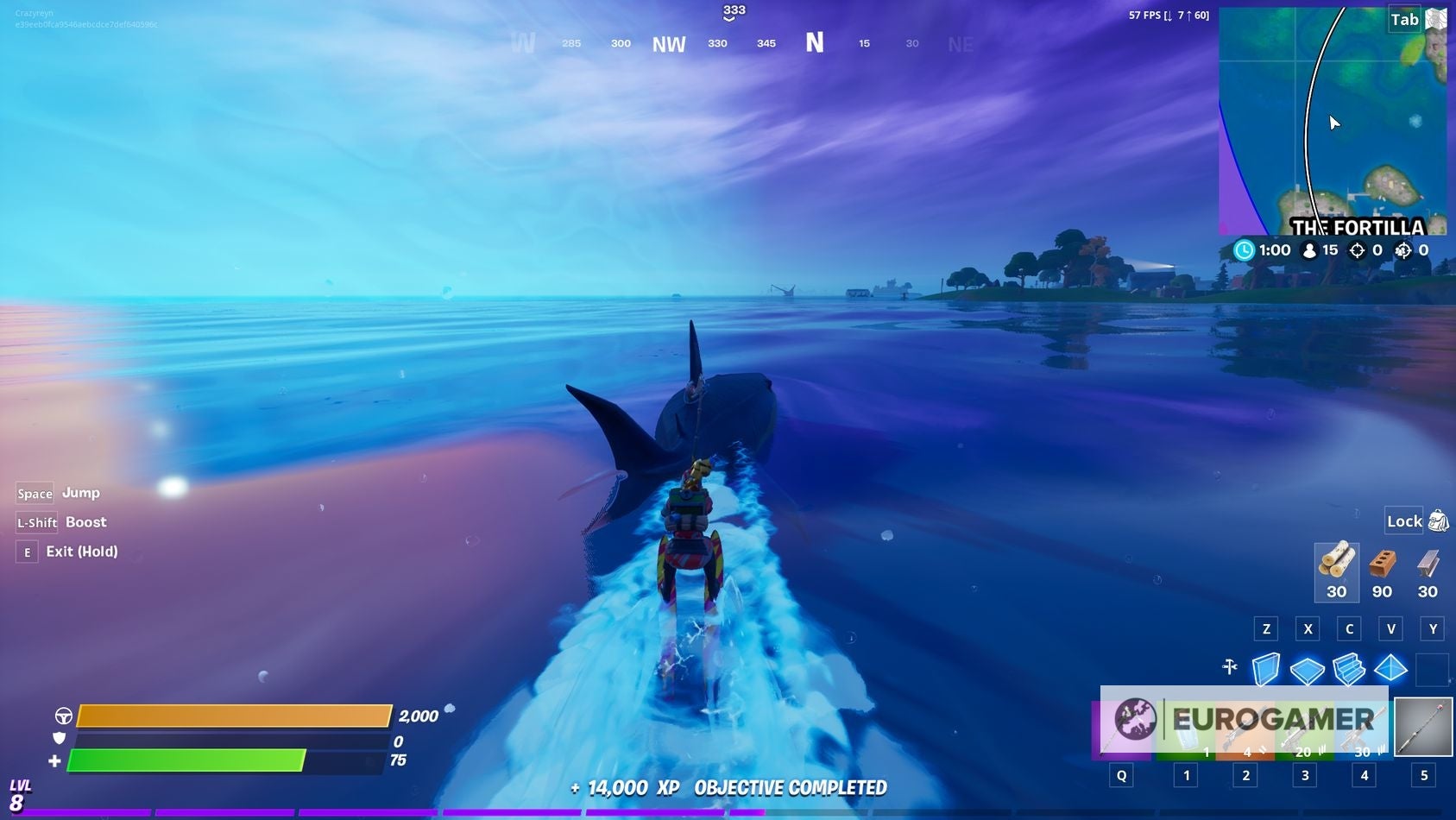 Fortnite Sharks explained: How to ride Loot Sharks and find Loot Shark ...
