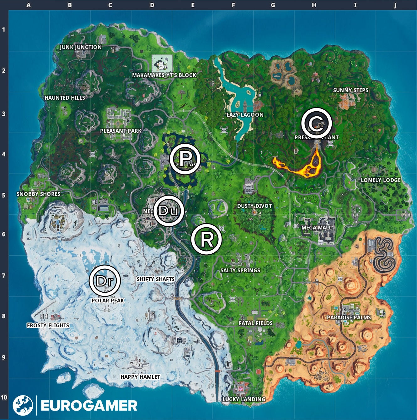 Fortnite Singularity style locations: Where to find all Singularity ...