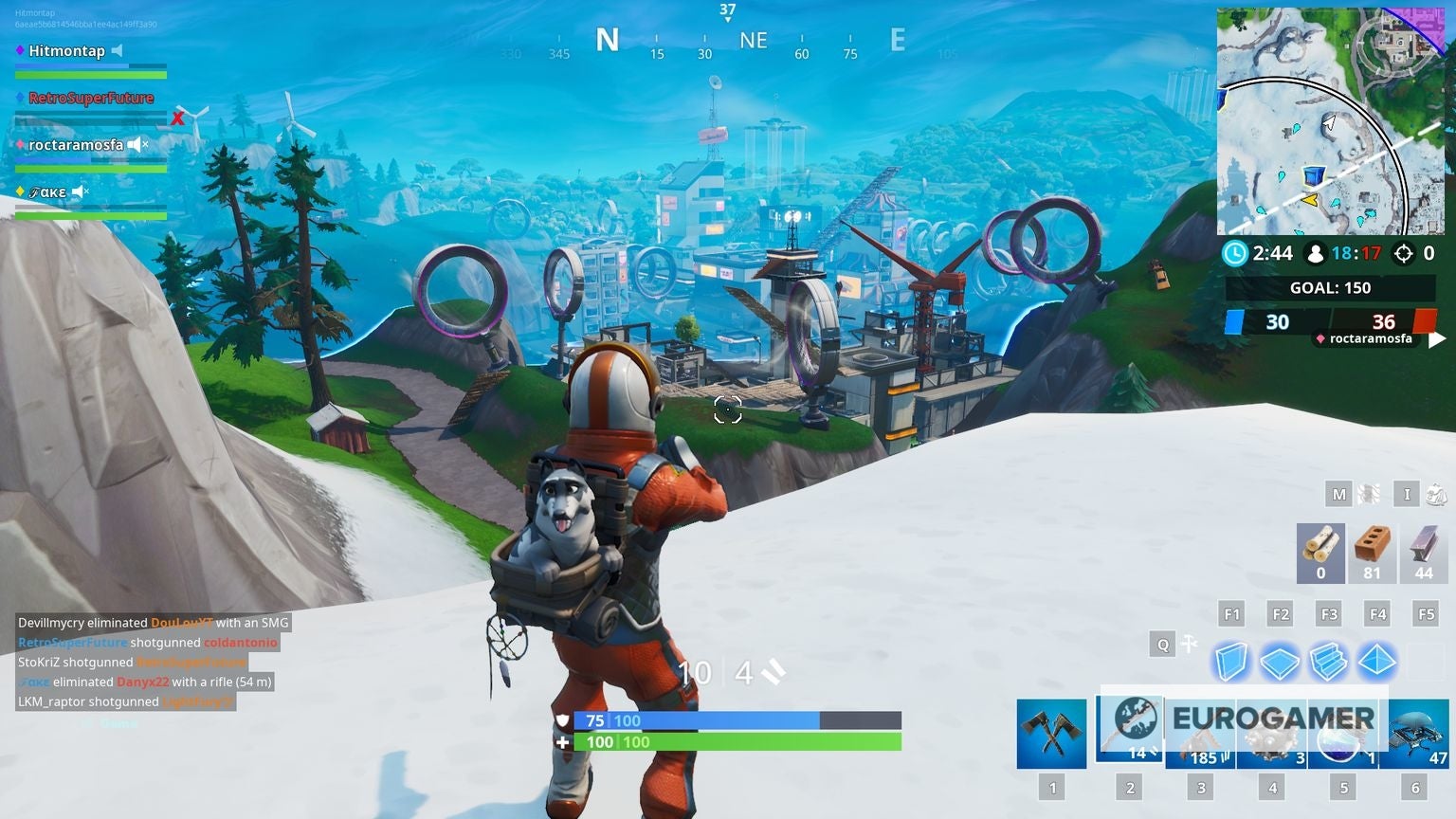 Fortnite Slipstreams: how to ride the Slipstream around Neo Tilted and ...