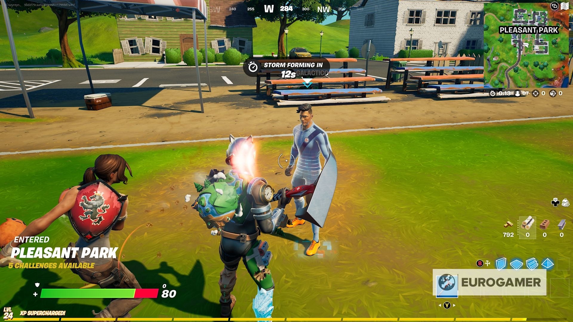 Fortnite Soccer character locations and where to score a goal with the ...