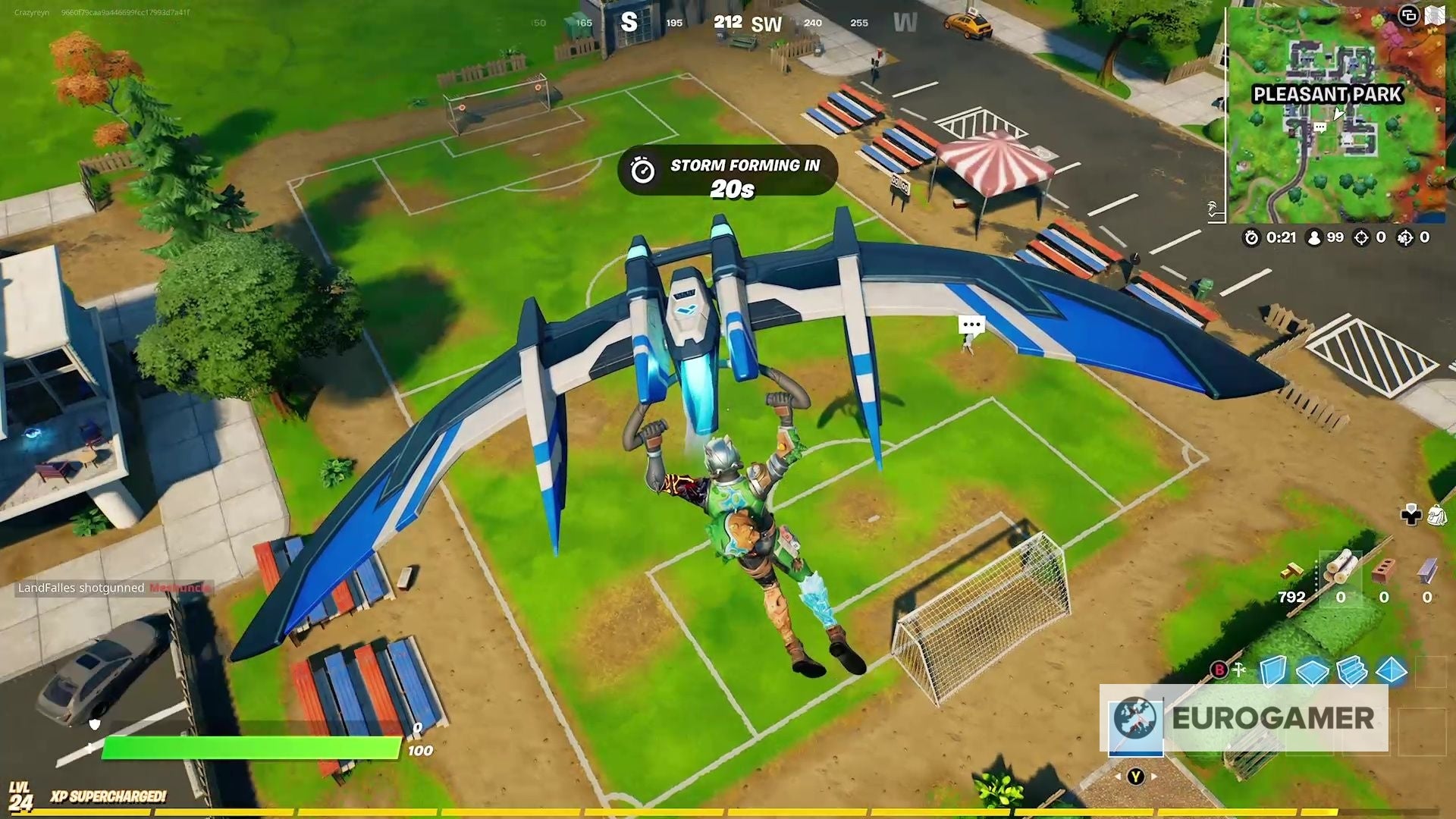 Fortnite Soccer character locations and where to score a goal with the ...