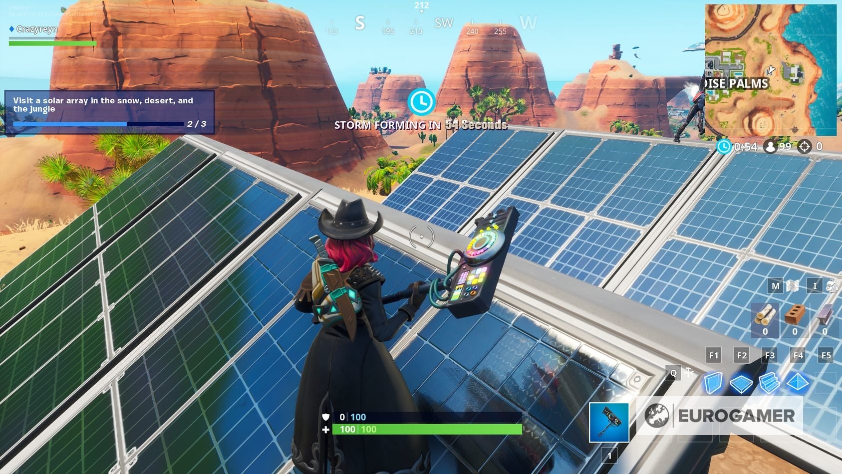 Fortnite solar array locations: Where to visit a solar array in the ...