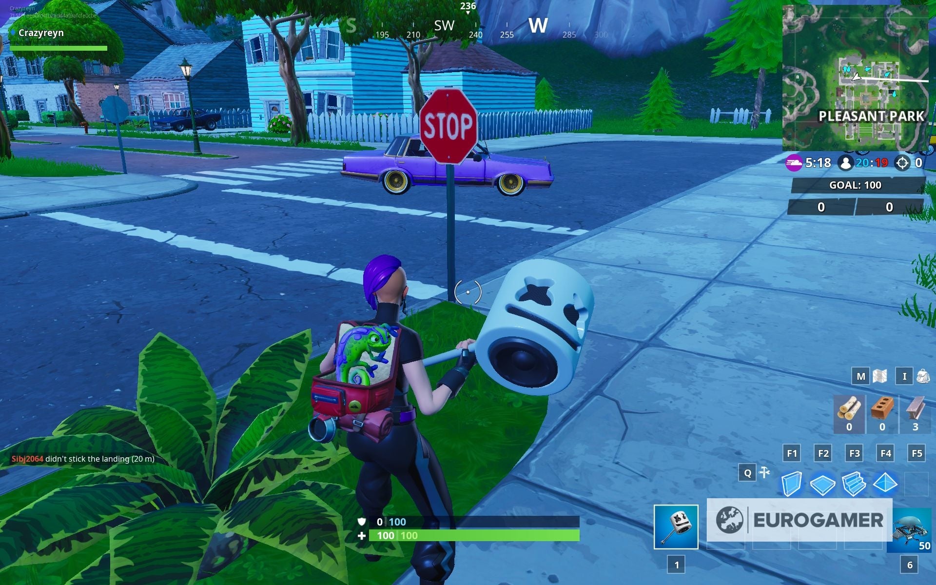 Fortnite Stop Sign locations explained | Eurogamer.net