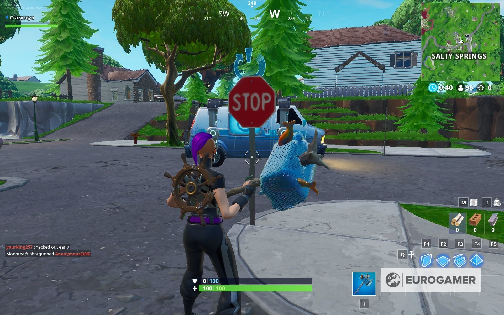 Fortnite Stop Sign locations explained | Eurogamer.net