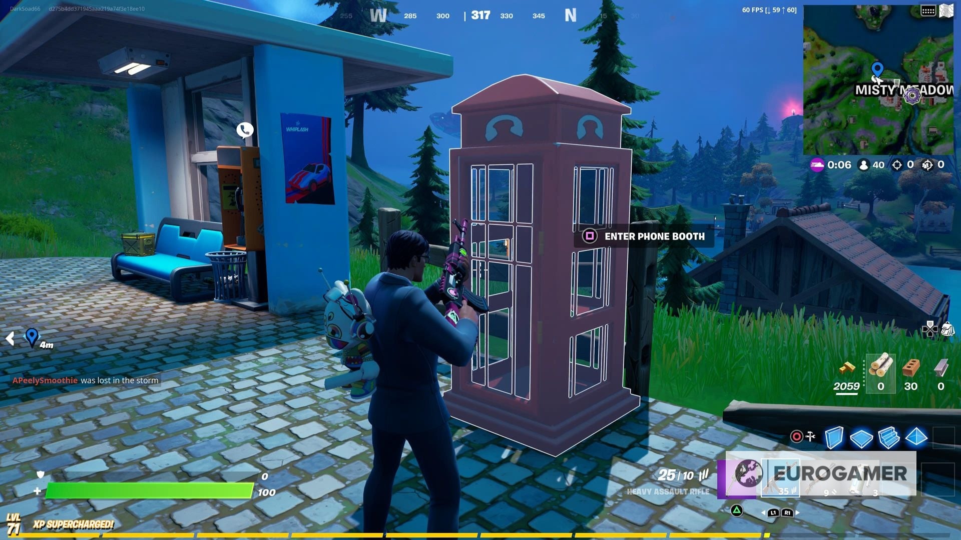 Fortnite - Phone booth locations: How to use a phone booth as Clark ...