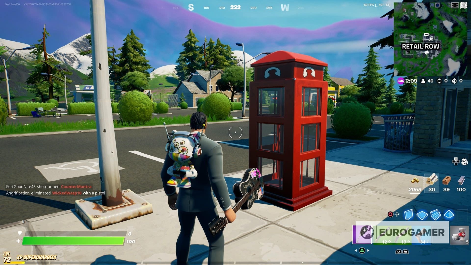 Fortnite - Phone booth locations: How to use a phone booth as Clark ...