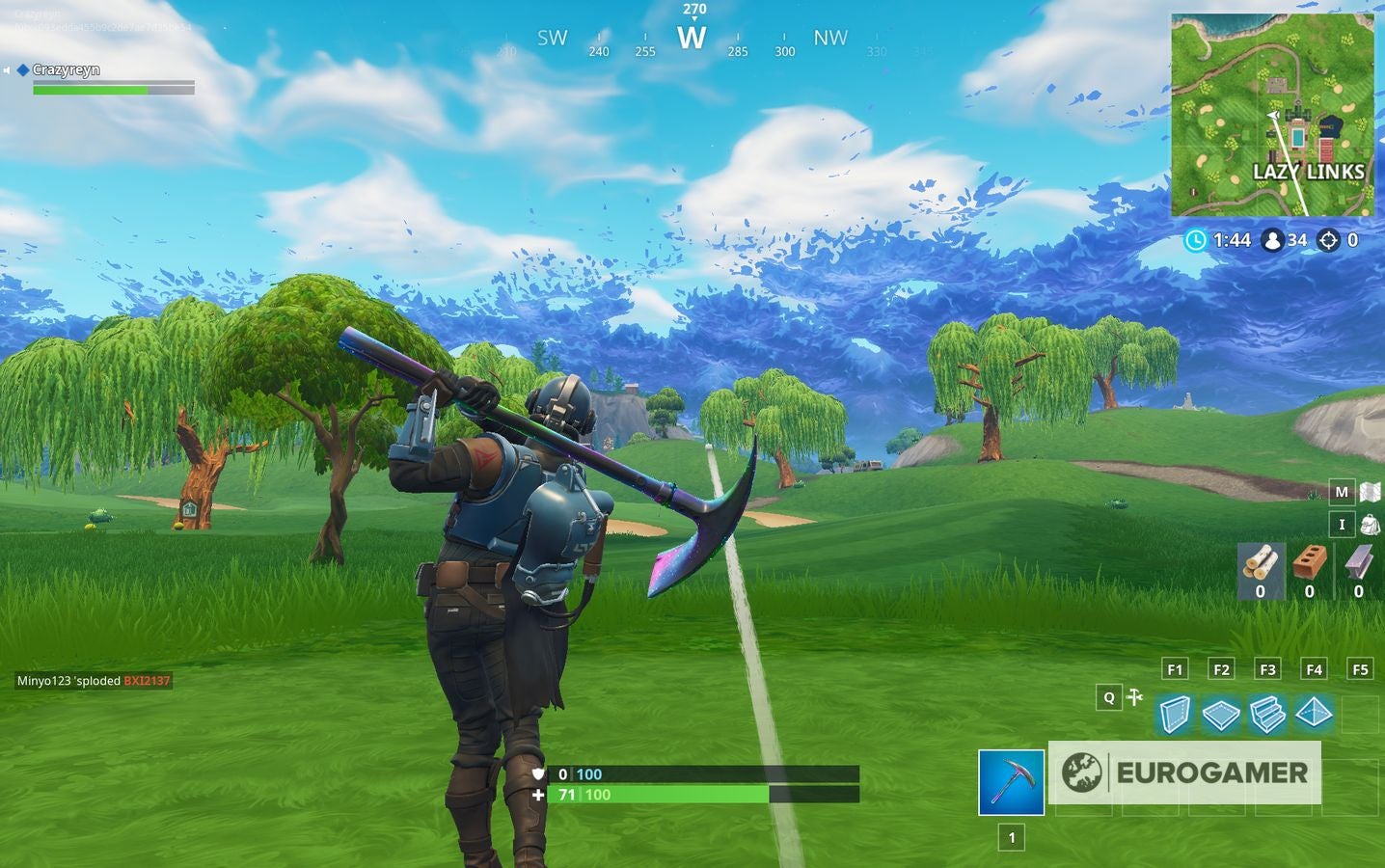 Fortnite Golf Tee to Green locations - Where to hit a golf ball from ...