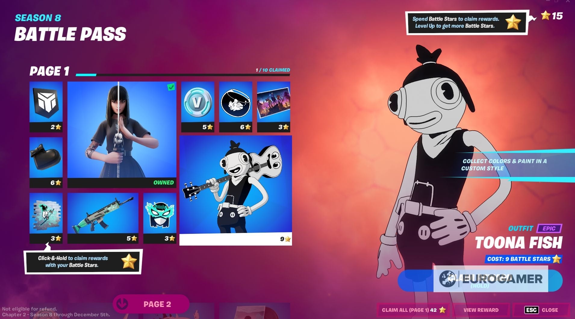 Fortnite - Colour Bottle locations: How to unlock Toona Fish and ...