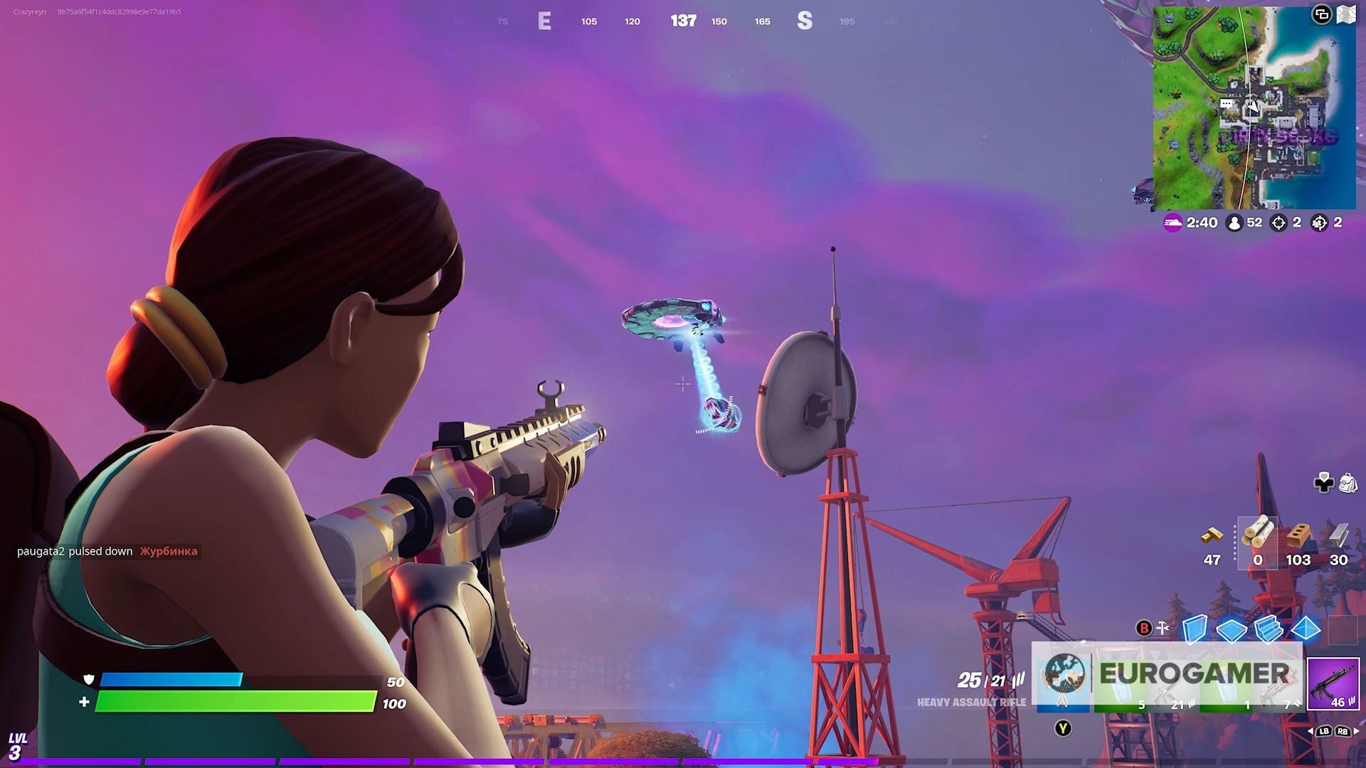 Fortnite UFOs: How to find UFO locations, fly spaceships and eliminate ...