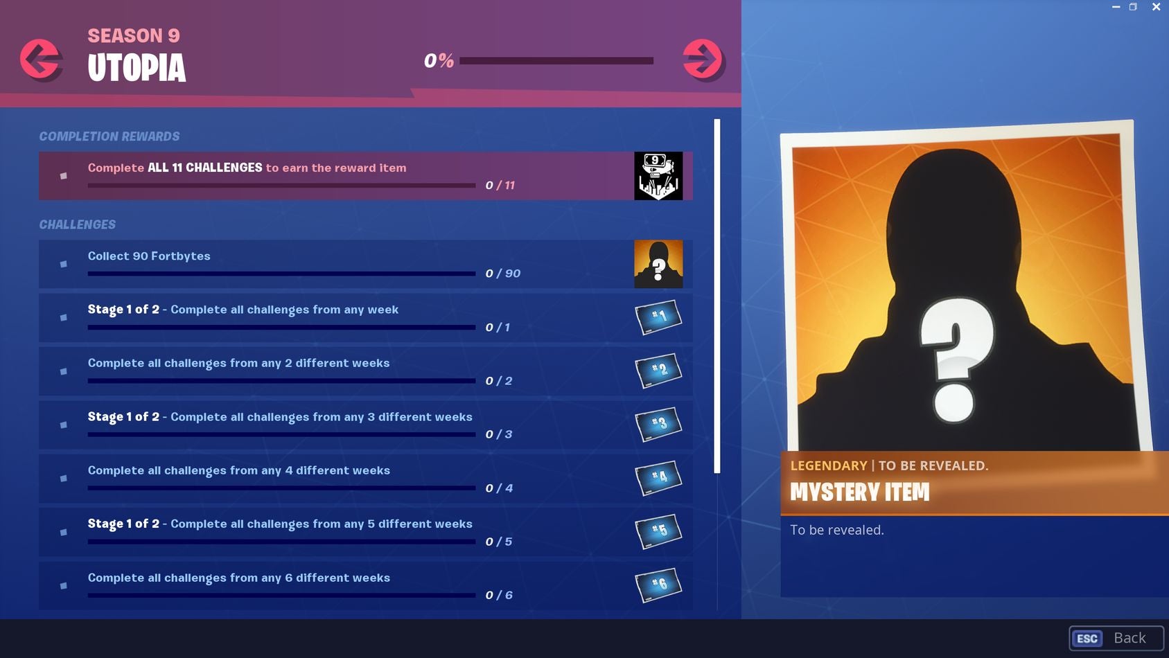 Fortnite Utopia secret Battle Star locations from each loading screen ...