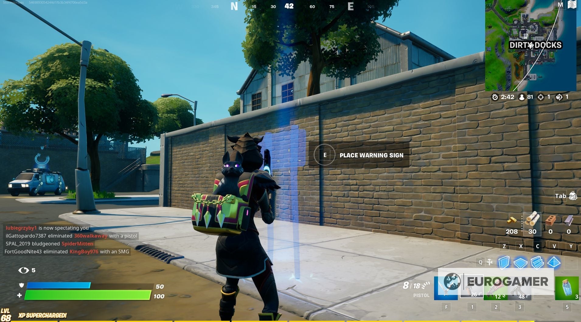 Fortnite - Warning signs locations: Where to place warning signs ...