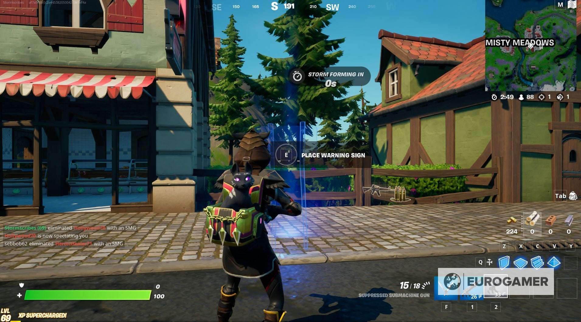 Fortnite - Warning signs locations: Where to place warning signs ...