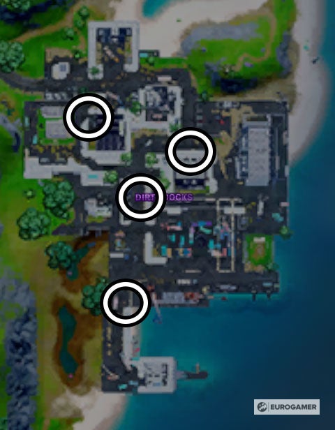 Fortnite - Warning signs locations: Where to place warning signs ...