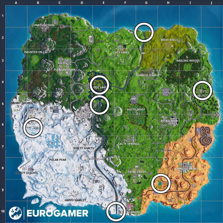Fortnite waterfall locations explained | Eurogamer.net
