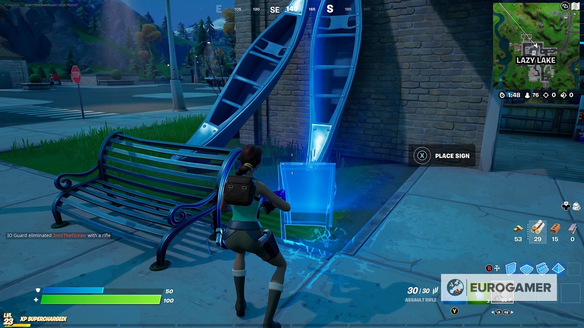 Fortnite - Welcome sign locations: Where to place welcome signs in ...