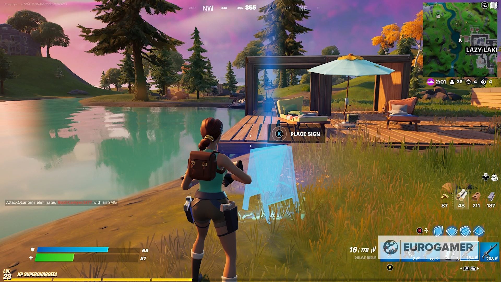 Fortnite - Welcome sign locations: Where to place welcome signs in ...