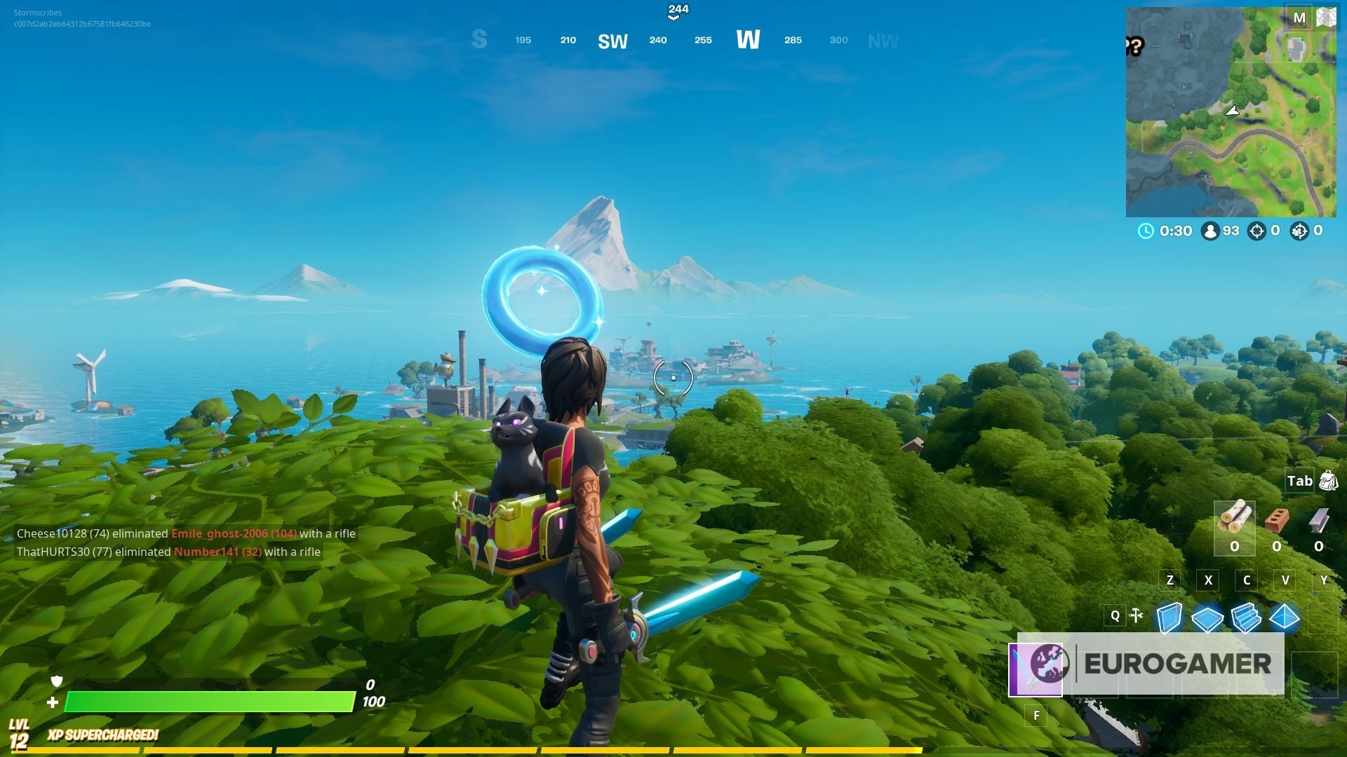 Fortnite Floating Rings at Weeping Woods explained | Eurogamer.net