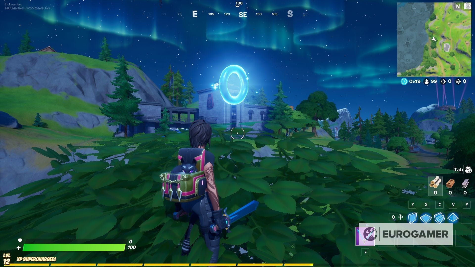 Fortnite Floating Rings at Weeping Woods explained | Eurogamer.net