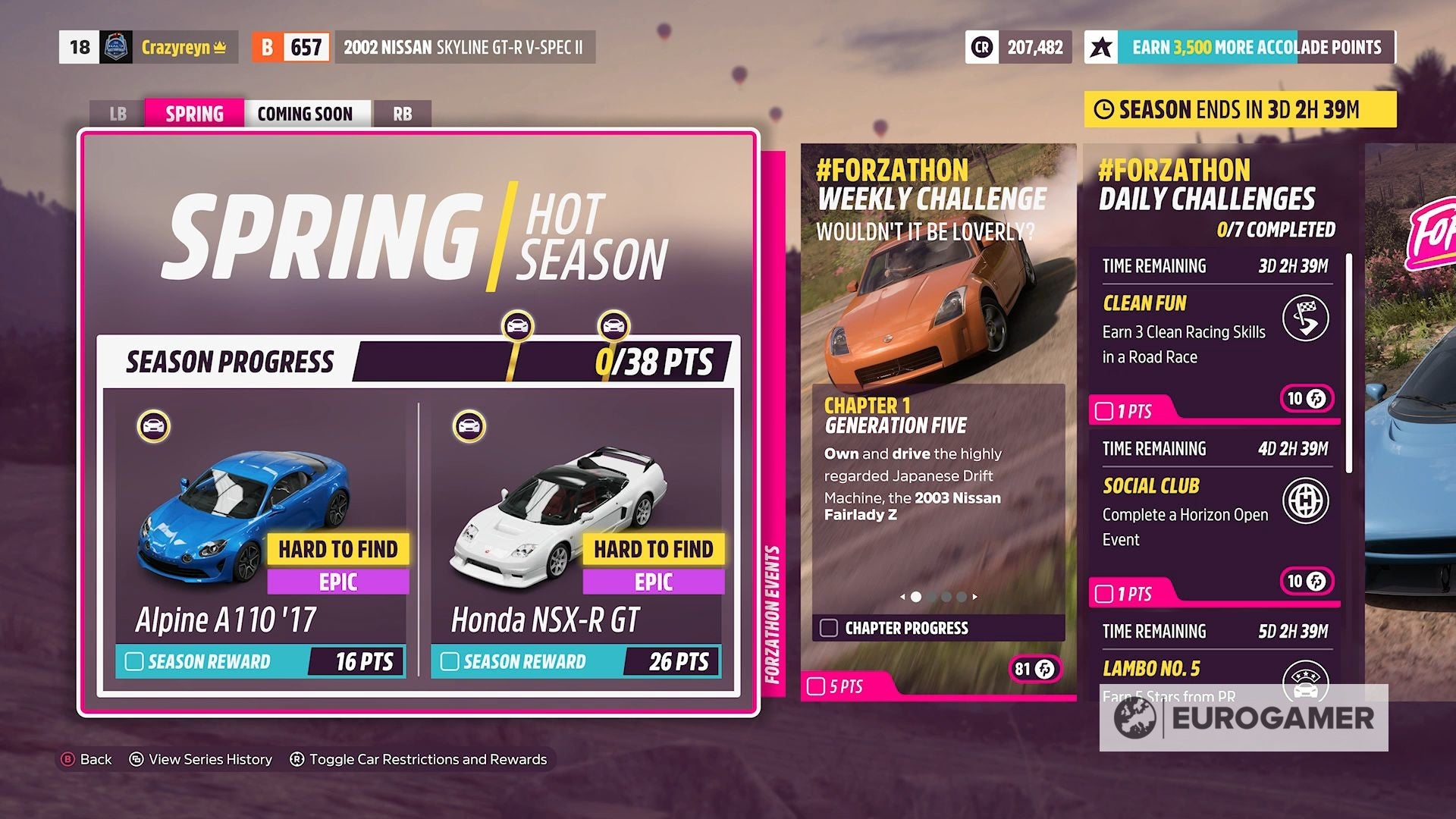Forza Horizon 5 seasons: How to change season in Forza Horizon 5 ...