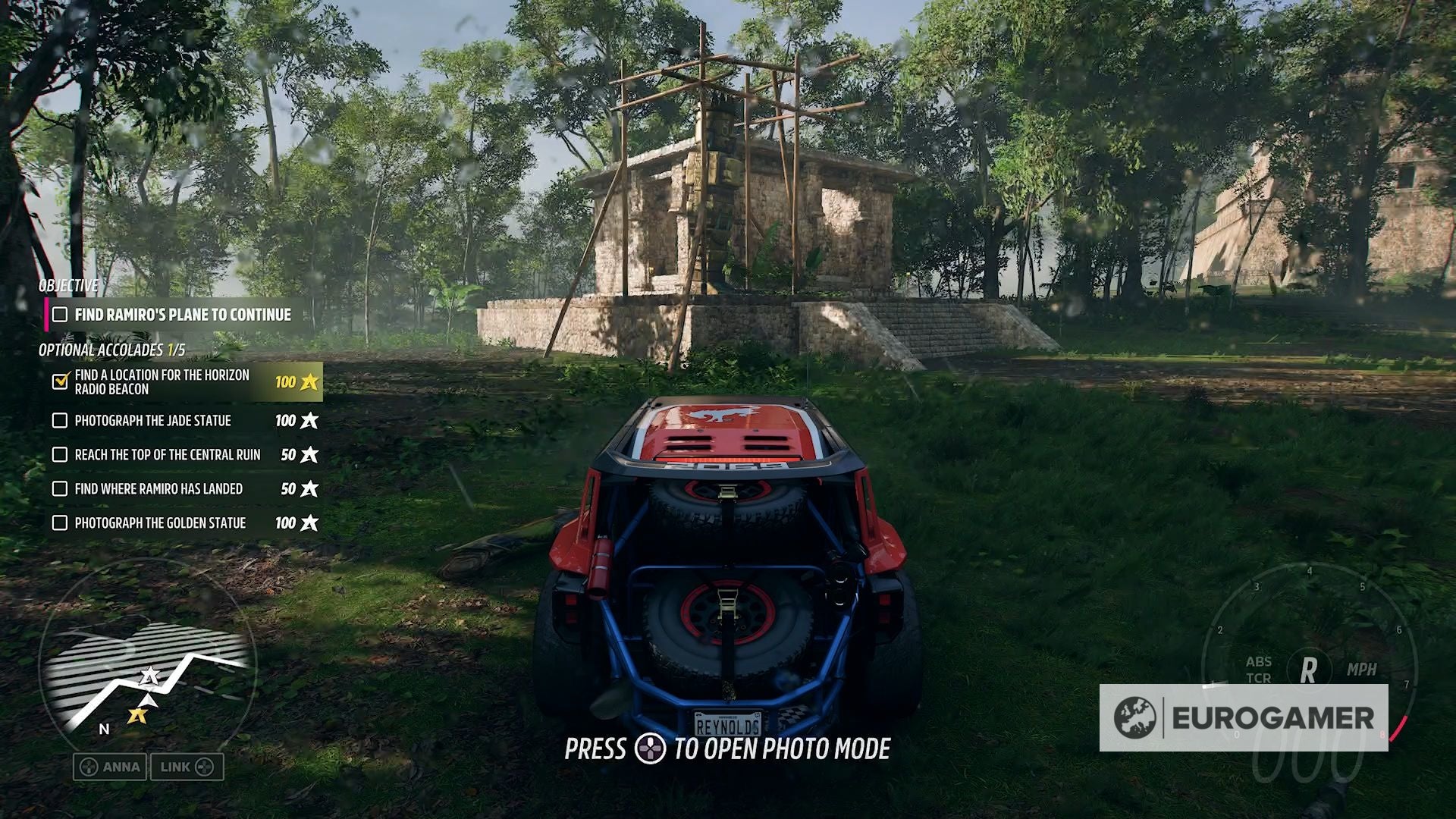 Forza Horizon 5 Tulum objectives radio beacon, jade and golden statue ...