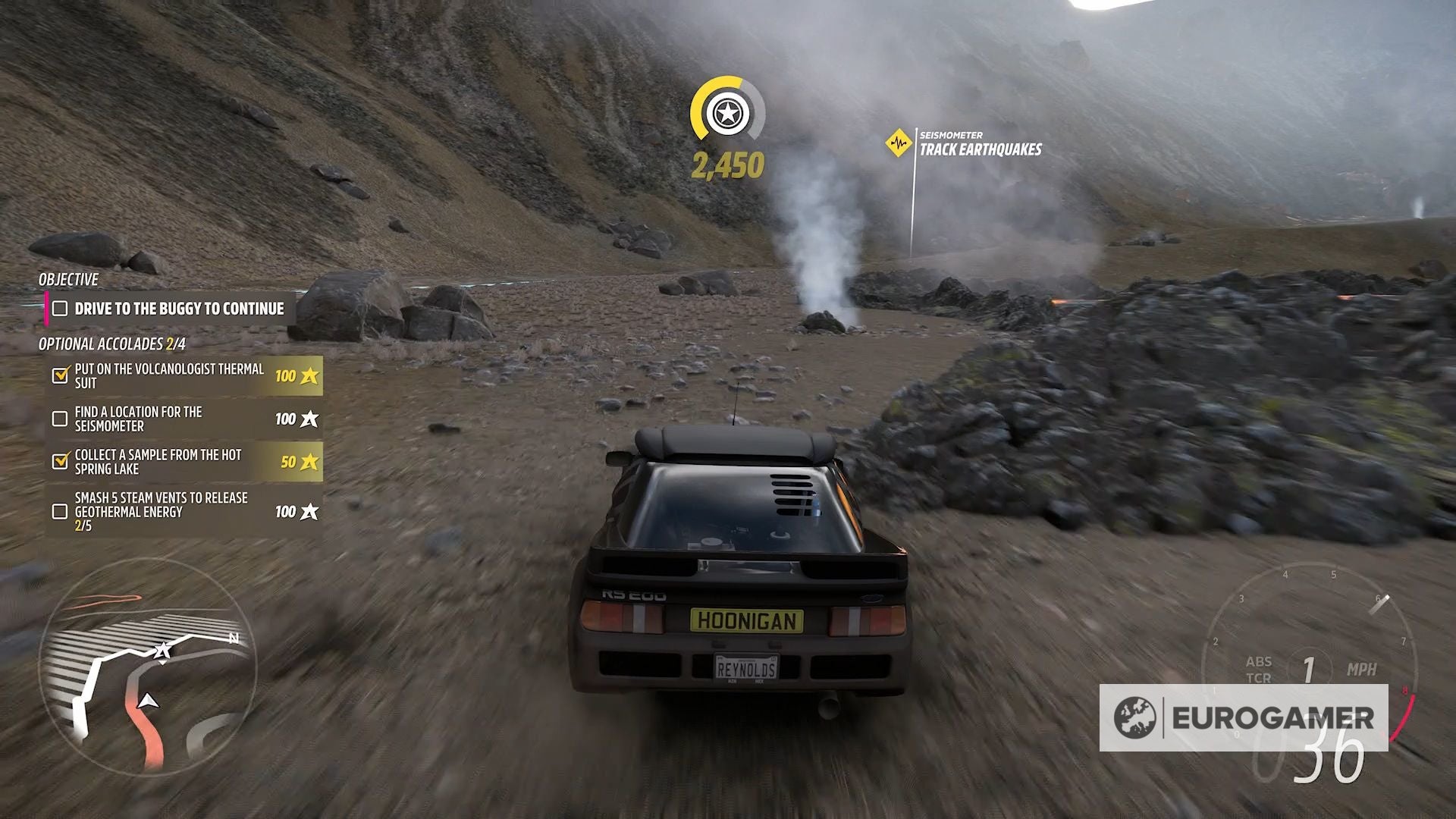 Forza Horizon 5 volcano objectives thermal suit, seismometer and hot ...