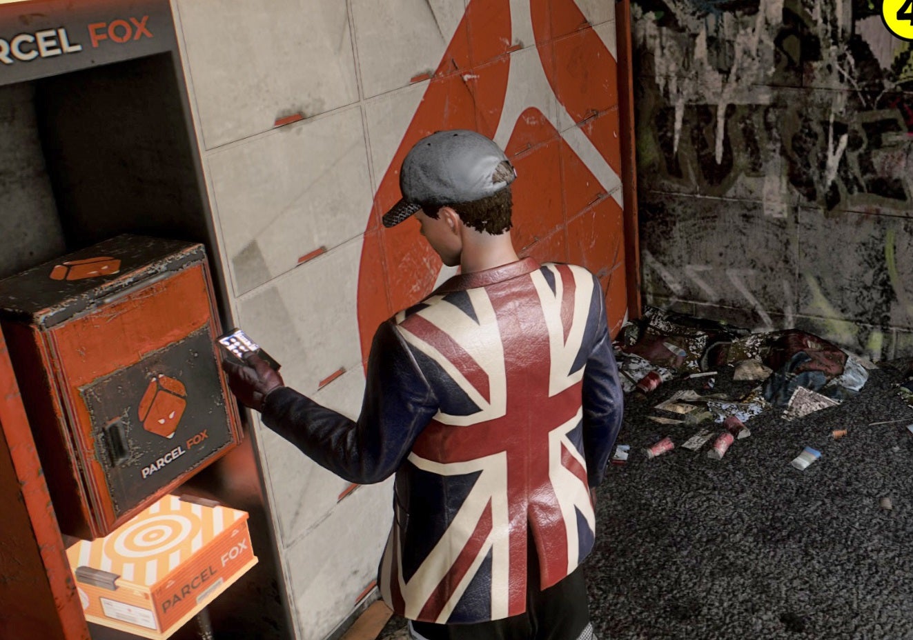 Watch Dogs Legion - paczki Parcel Fox | Eurogamer.pl