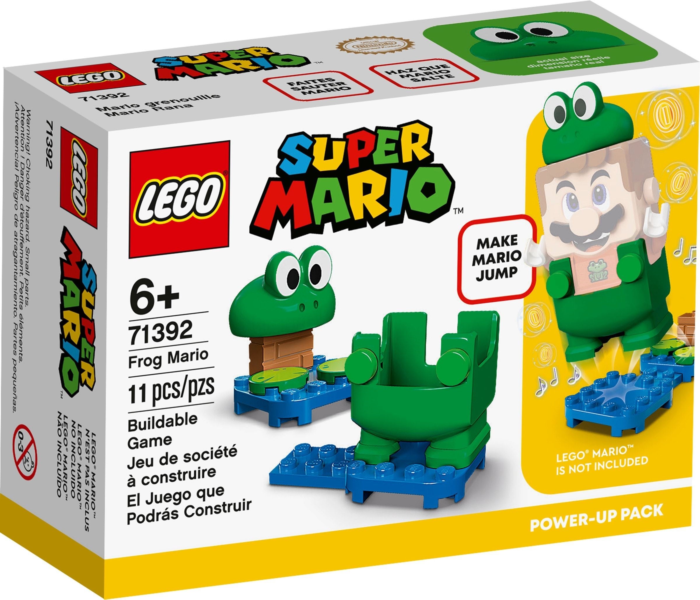 Lego's next wave of Super Mario expansion sets includes Bee and Frog ...
