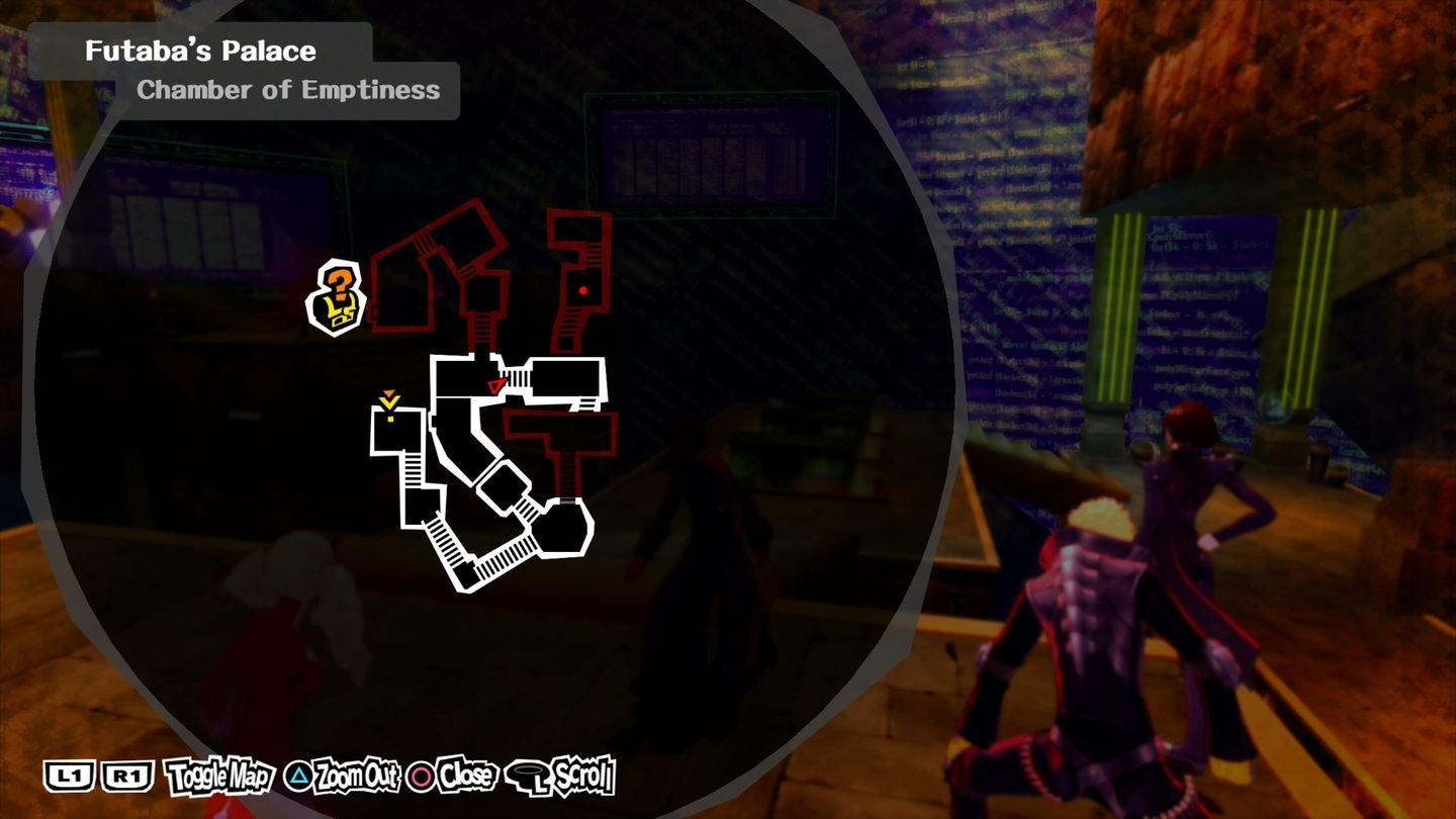 Persona 5: Futaba Palace dungeon - Great Corridor puzzles, Chamber of ...