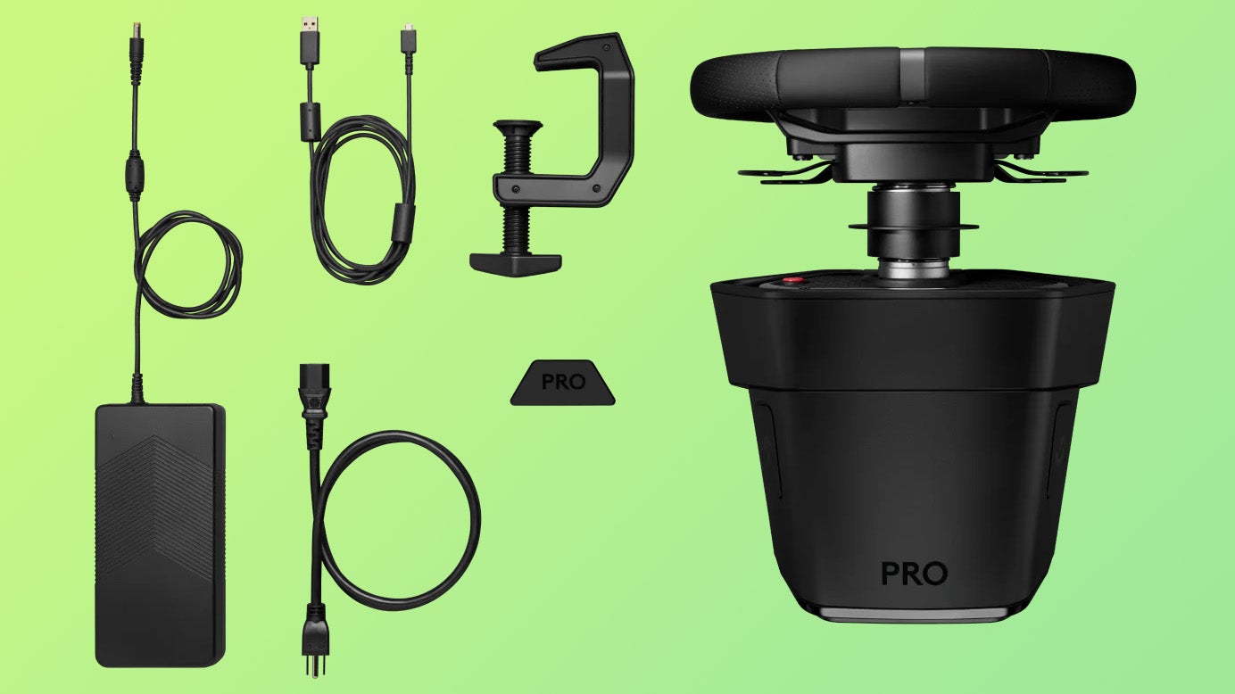 Logitech Pro Racing Wheel, Pro Racing Pedals and Playseat Trophy ...