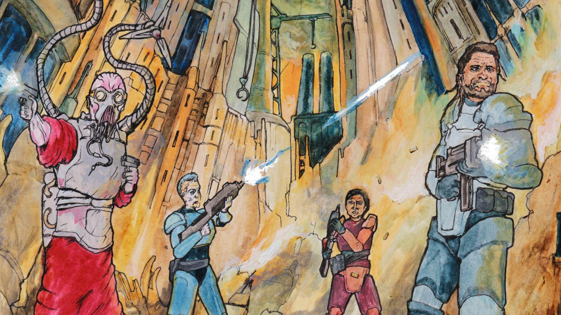 Industrial Cyberpunk TRPG Gangs of Titan City is Peaky Blinders meets ...